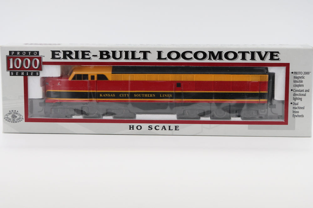 Life Like Proto 1000 Kansas City Southern Erie Built A unit, 62A, DC l ...