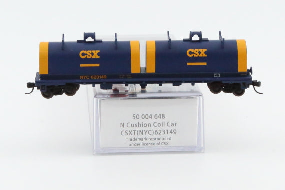 Atlas CSXT(NYC) 48ft Cushion Coil Car #623149, 50 004 648 – Dan and ...